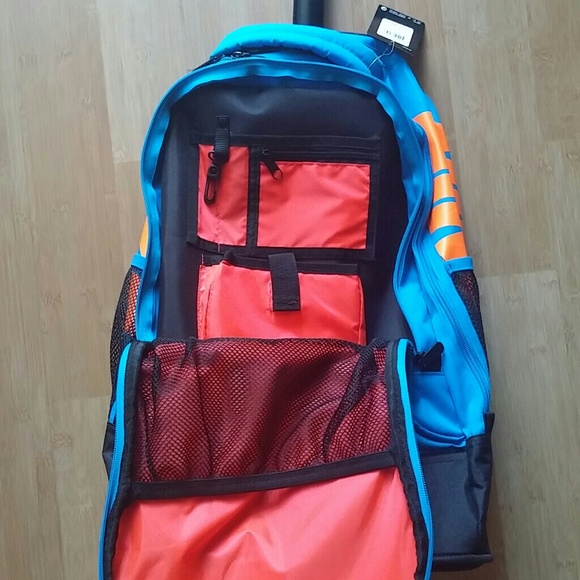 Nike | Bags | Nwt Nike Rolling Backpack Book Bag Laptop Carry On | Poshmark